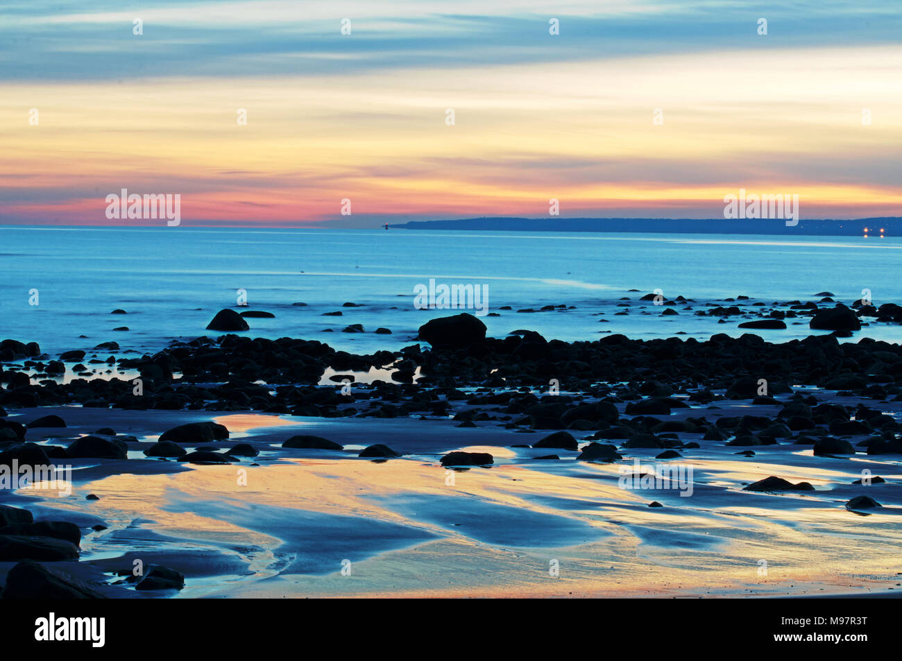 The reflection and the expression of a new day is awesome Stock Photo ...
