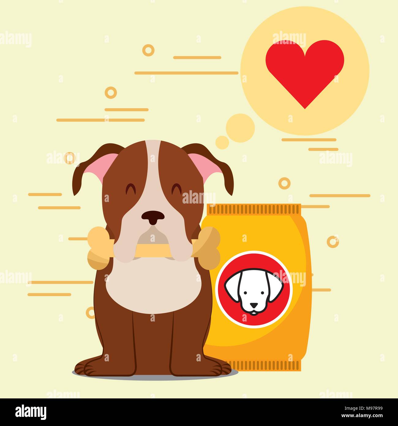 Adorable nuzzle Stock Vector Images - Alamy