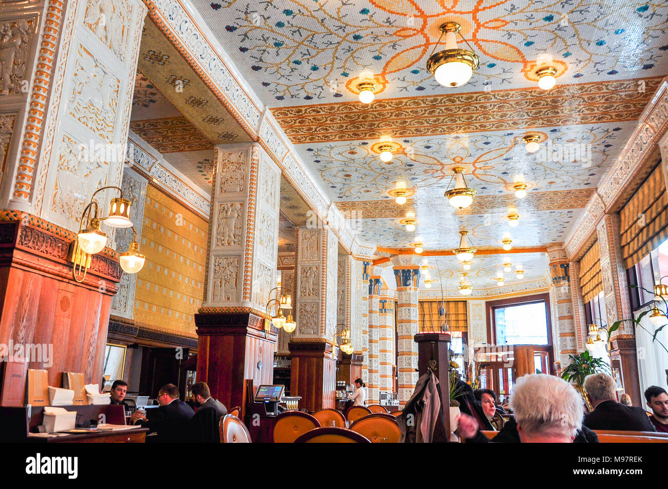 Prague cafe imperial hi-res stock photography and images - Alamy