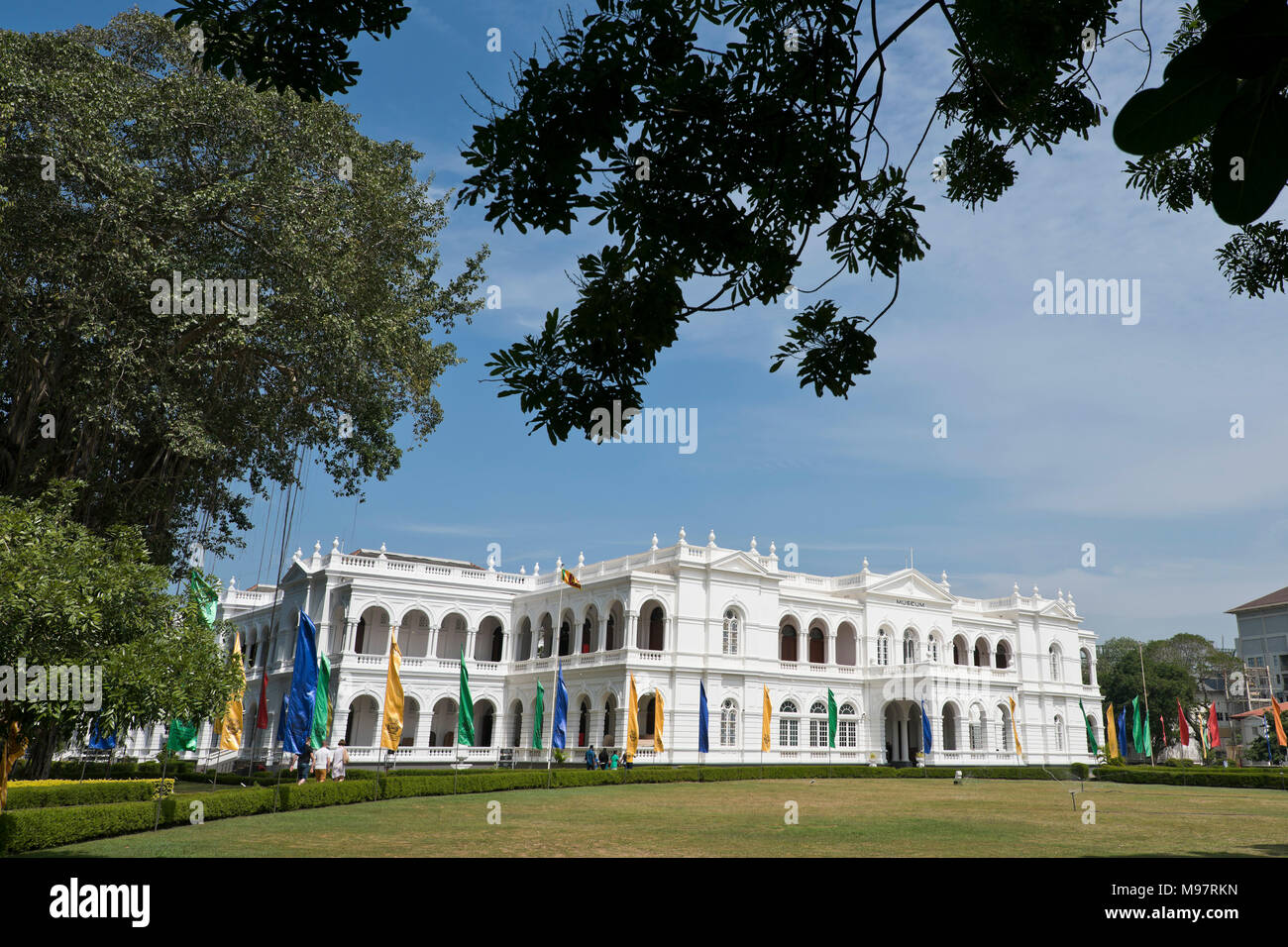 Horizontal view of the National Museum of Colombo, aka the Sri Lanka ...
