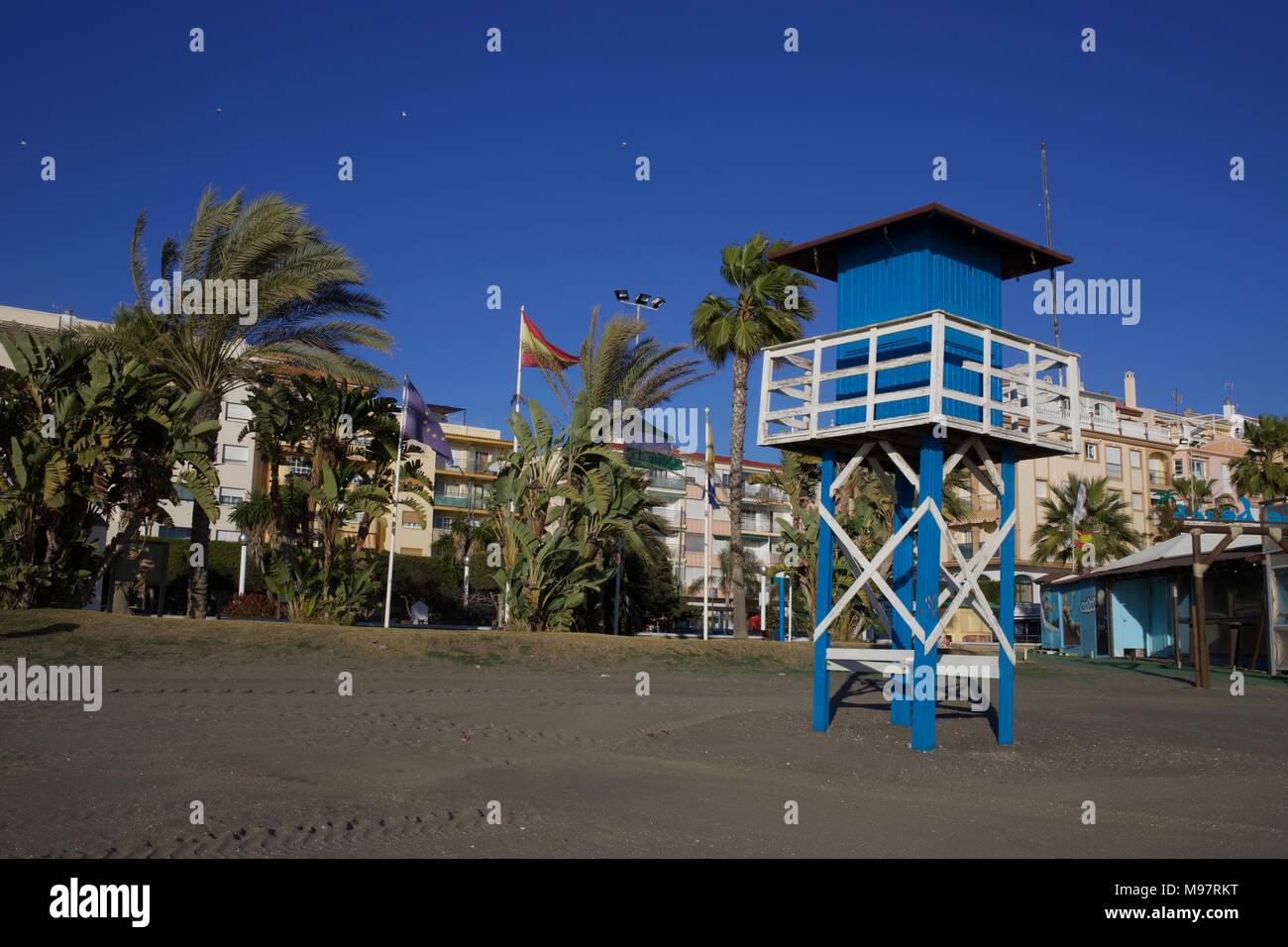 Malaga, Spain in winter, January Stock Photo - Alamy
