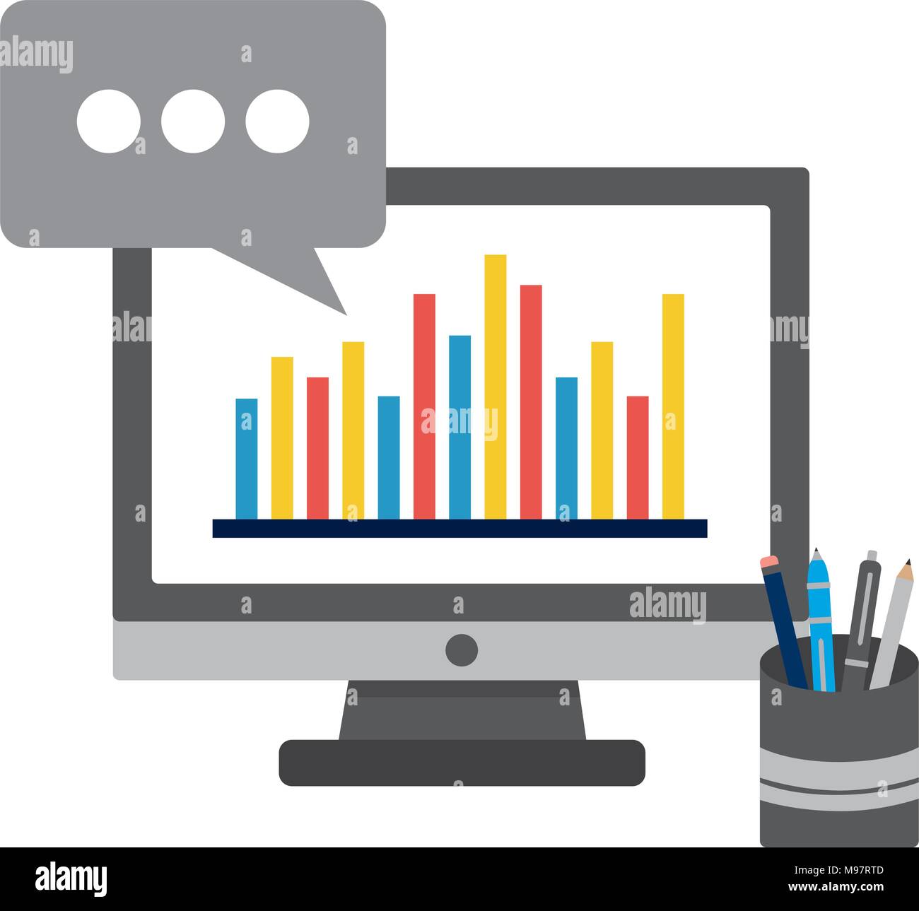 Accounting supplies Stock Vector Images - Alamy
