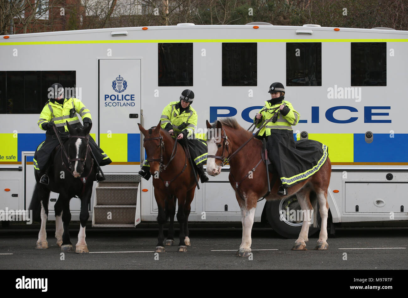 Hampden park football stadium the international friendly at hampden ...