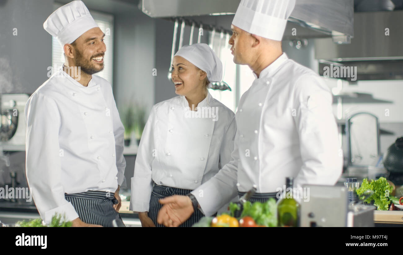 Chef full uniform hi-res stock photography and images - Alamy