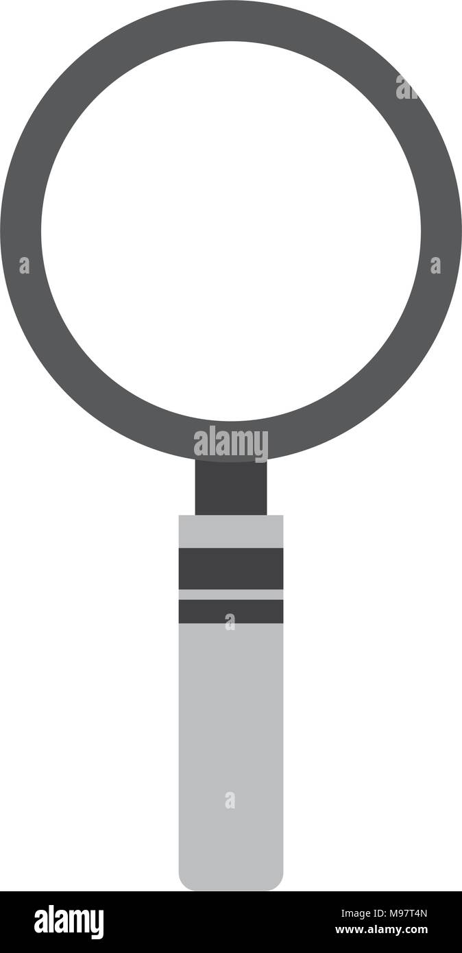 magnifier glass search analysis icon Stock Vector Image & Art - Alamy