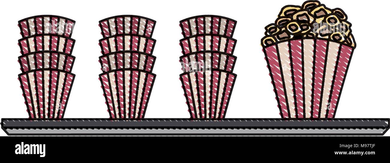 Food buckets Stock Vector Images - Alamy