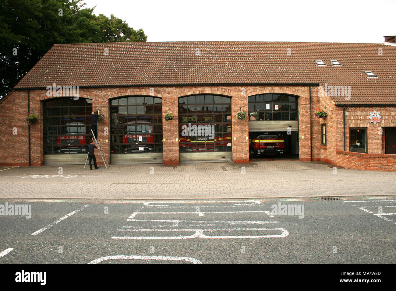 Fire Station High Resolution Stock Photography and Images - Alamy