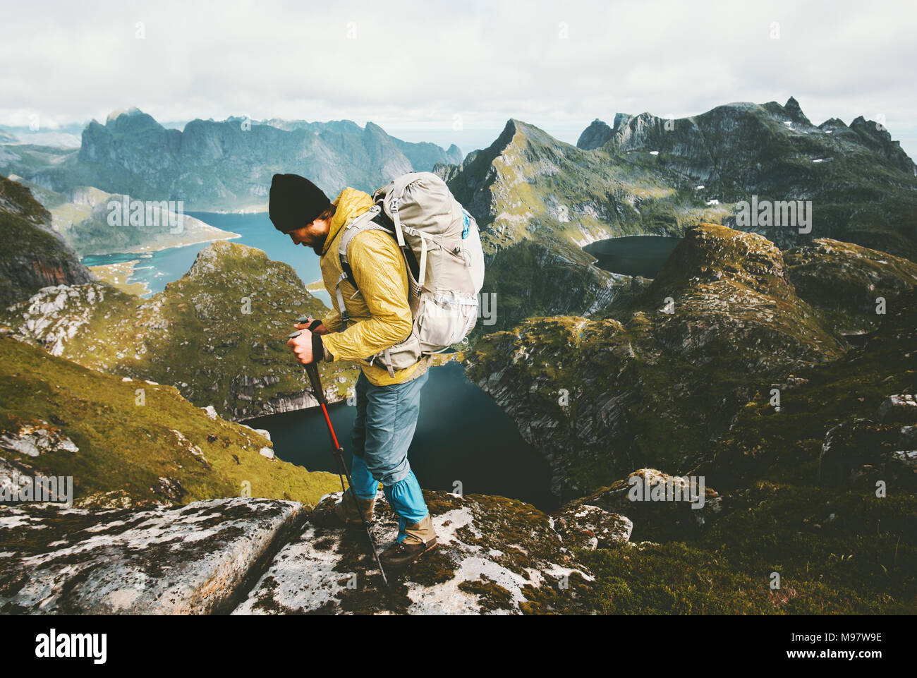 Adventurer man hi-res stock photography and images - Alamy