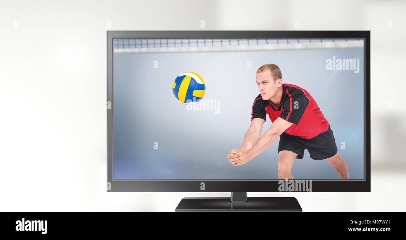 Volleyball player hi-res stock photography and images - Alamy