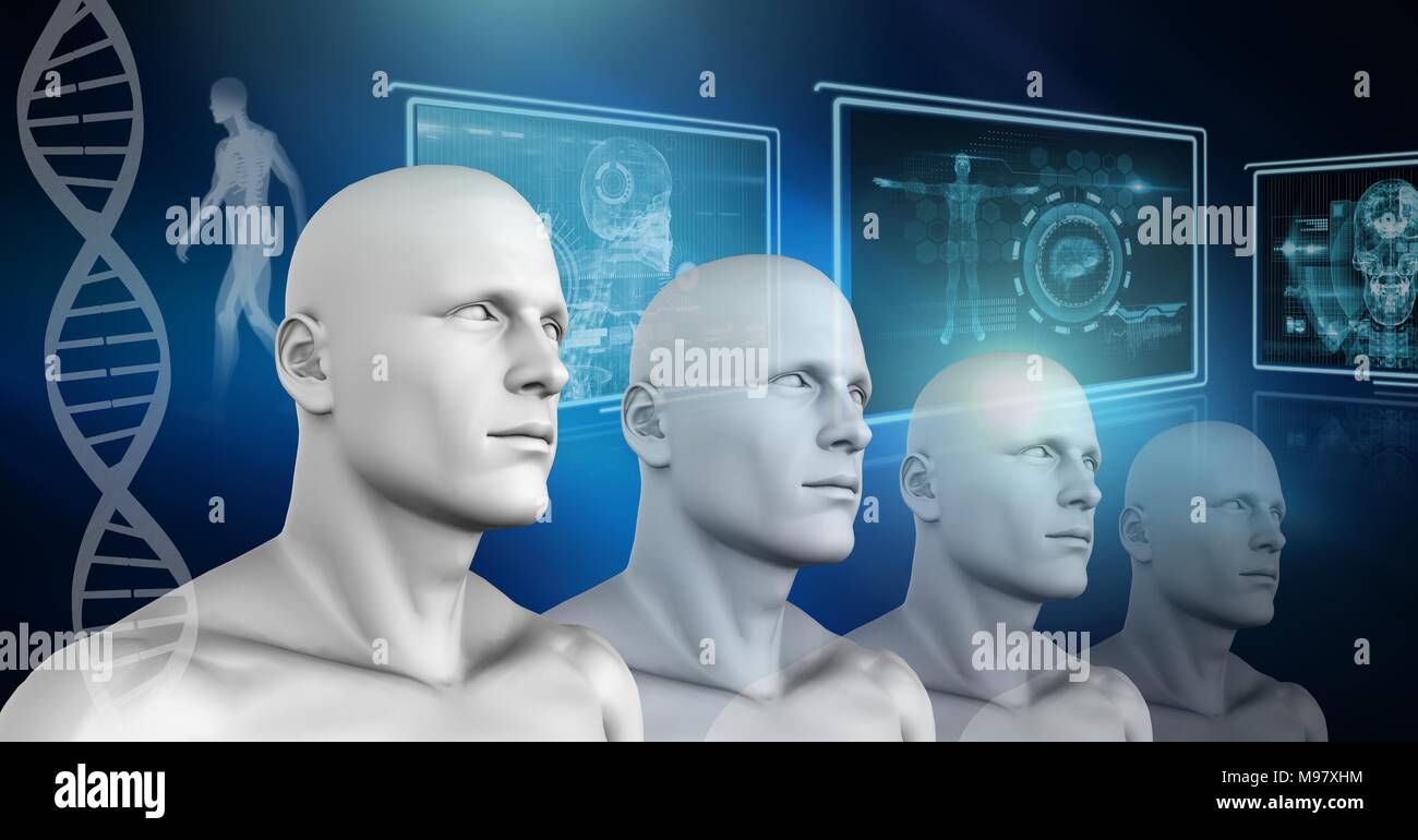 Human dna clone hi-res stock photography and images - Alamy