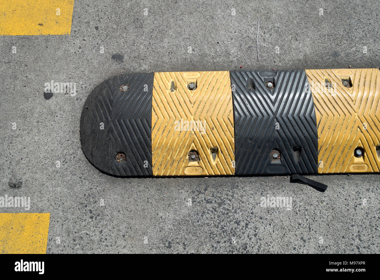 Speed hump hi-res stock photography and images - Alamy