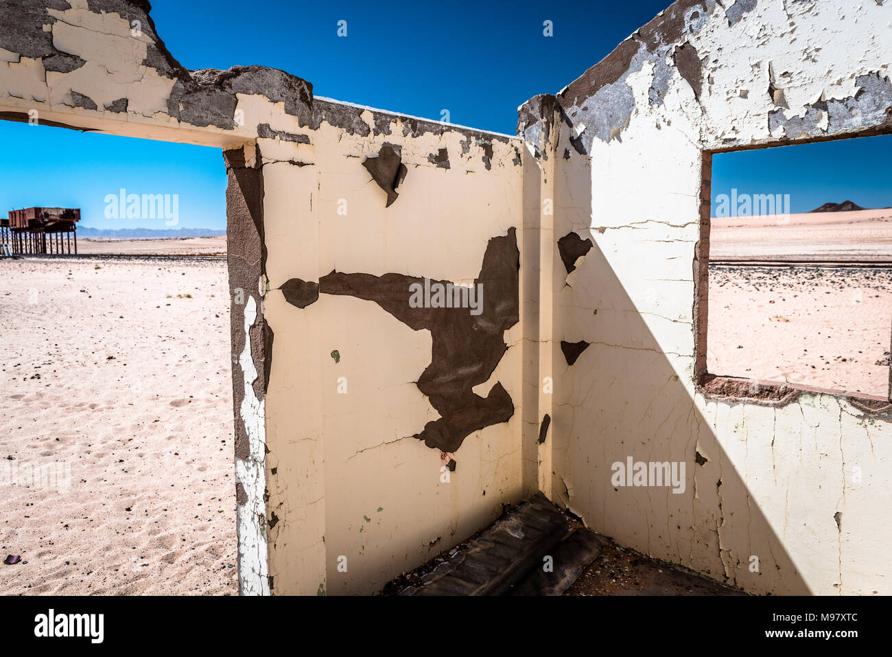The abandoned Garub railway station in Nambia Stock Photo - Alamy