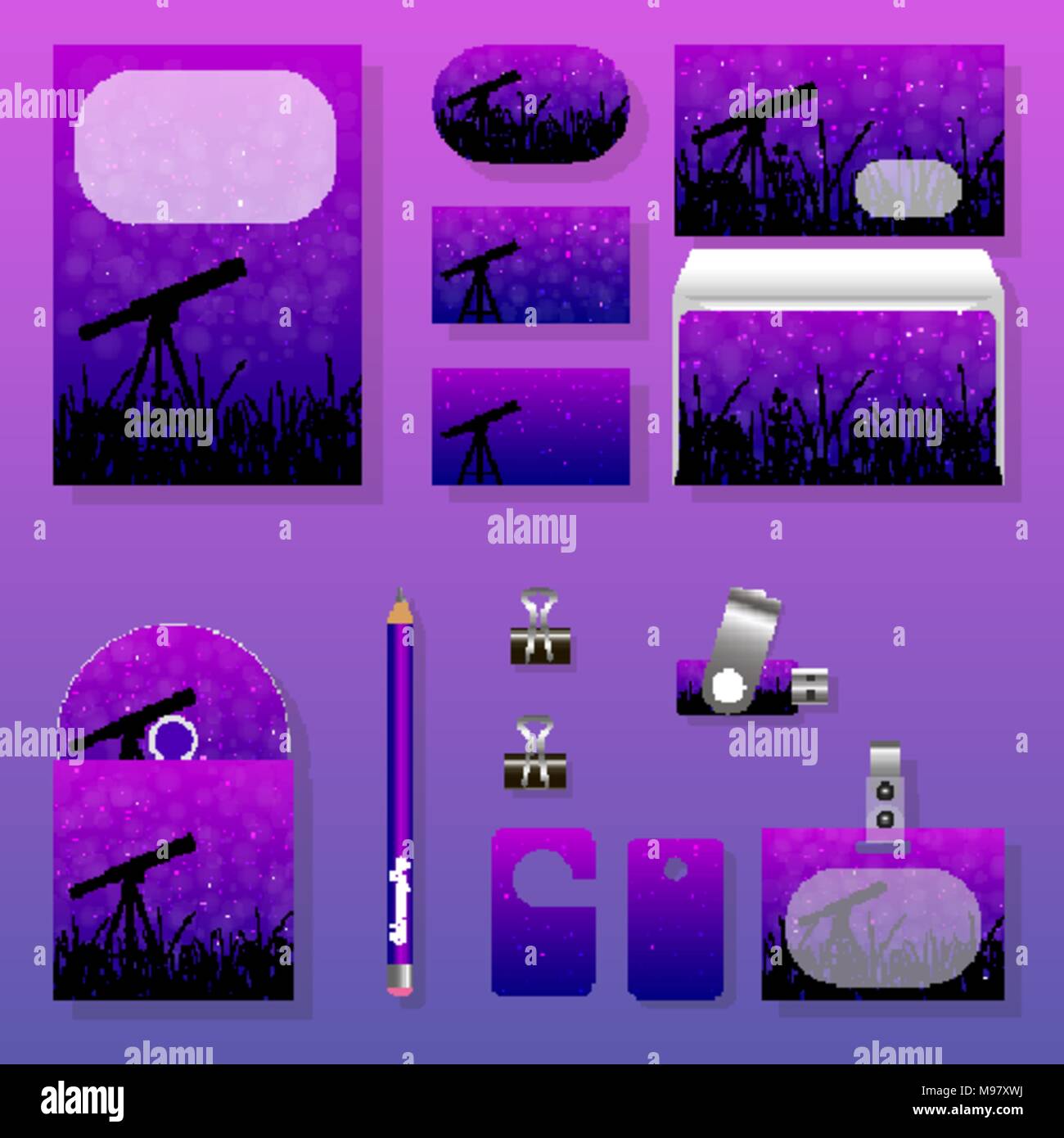 Astronomy Night Flyers