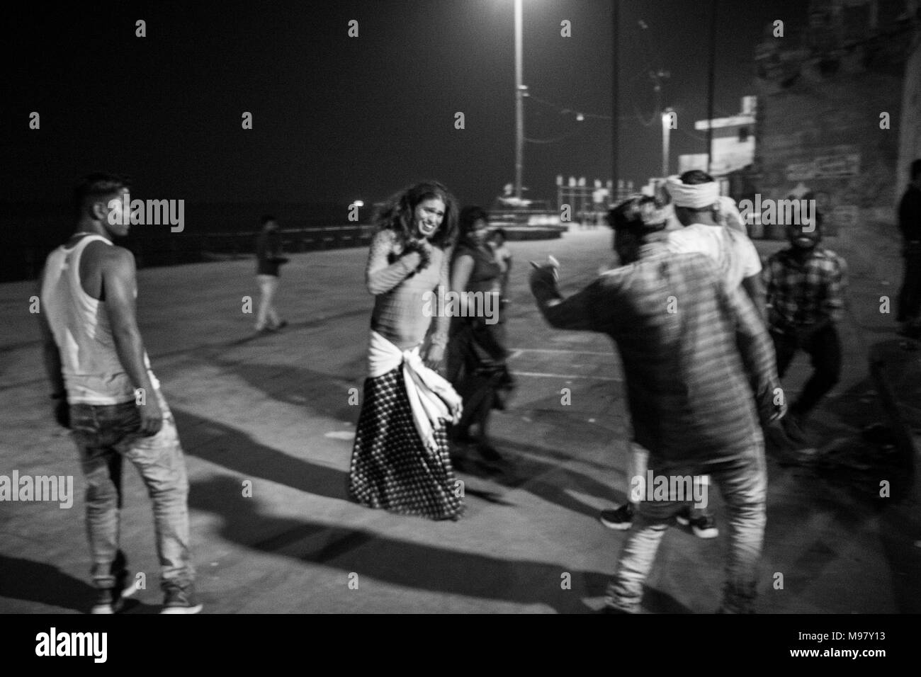 India, Varanasi, local party Stock Photo - Alamy