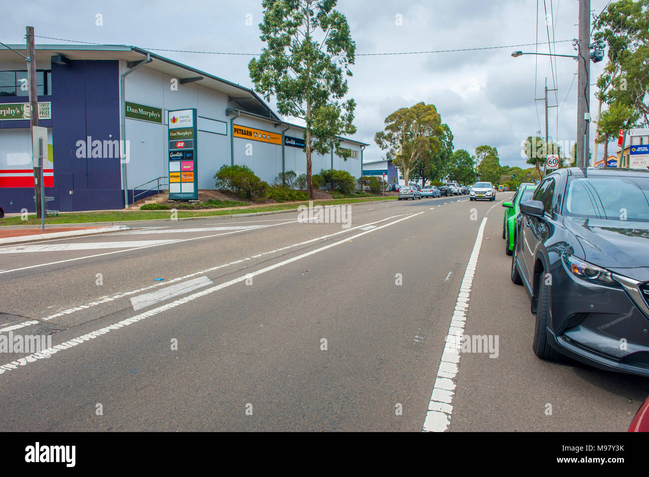 Suburban Menai. View of Menai central shopping centre. MENAI. NSW ...