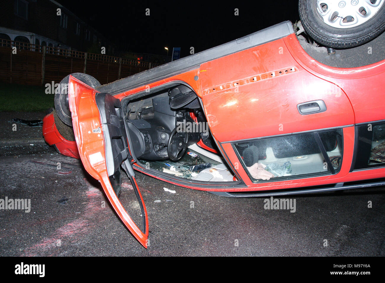 Road Traffic Collision, car crash Stock Photo - Alamy