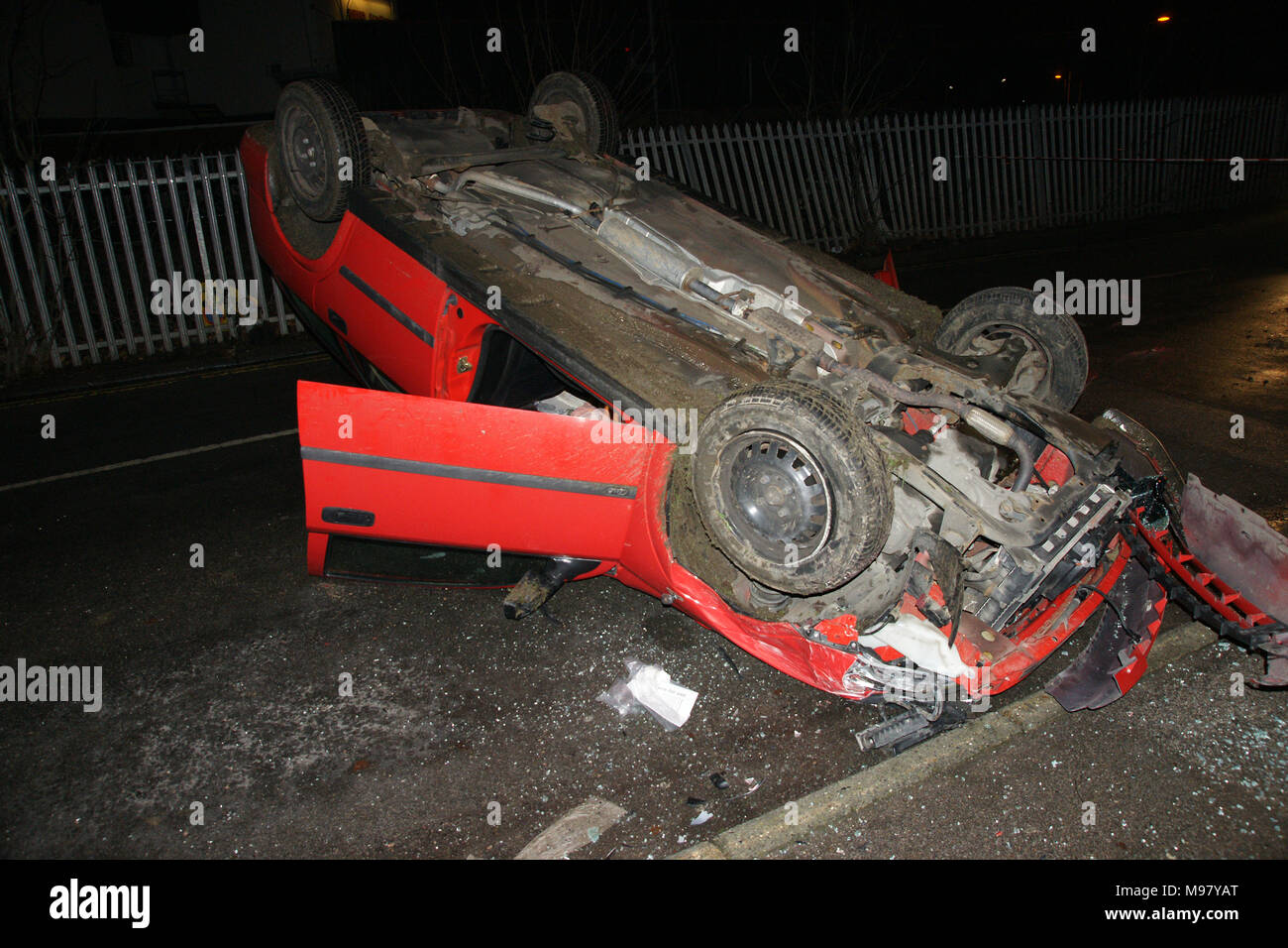 Car Crash Accident Collision Rtc Rta Car Stock Photos & Car Crash ...