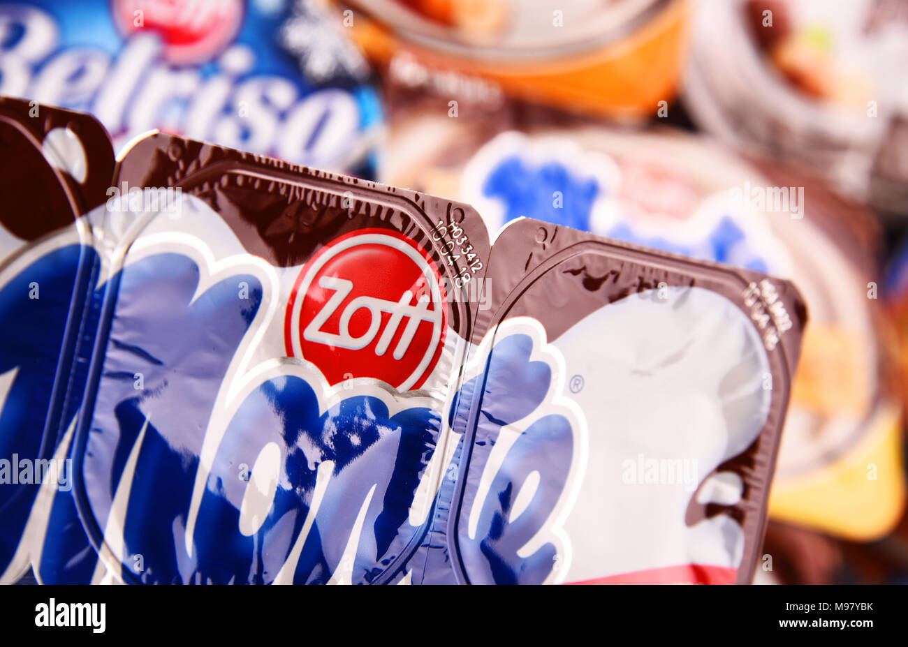 Zott yoghurt hi-res stock photography and images - Alamy
