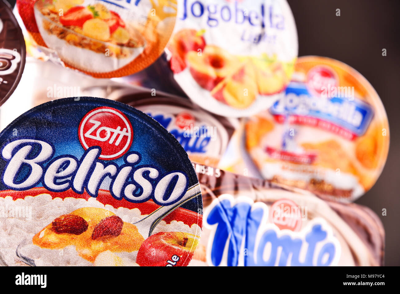 Zott yoghurt hi-res stock photography and images - Alamy
