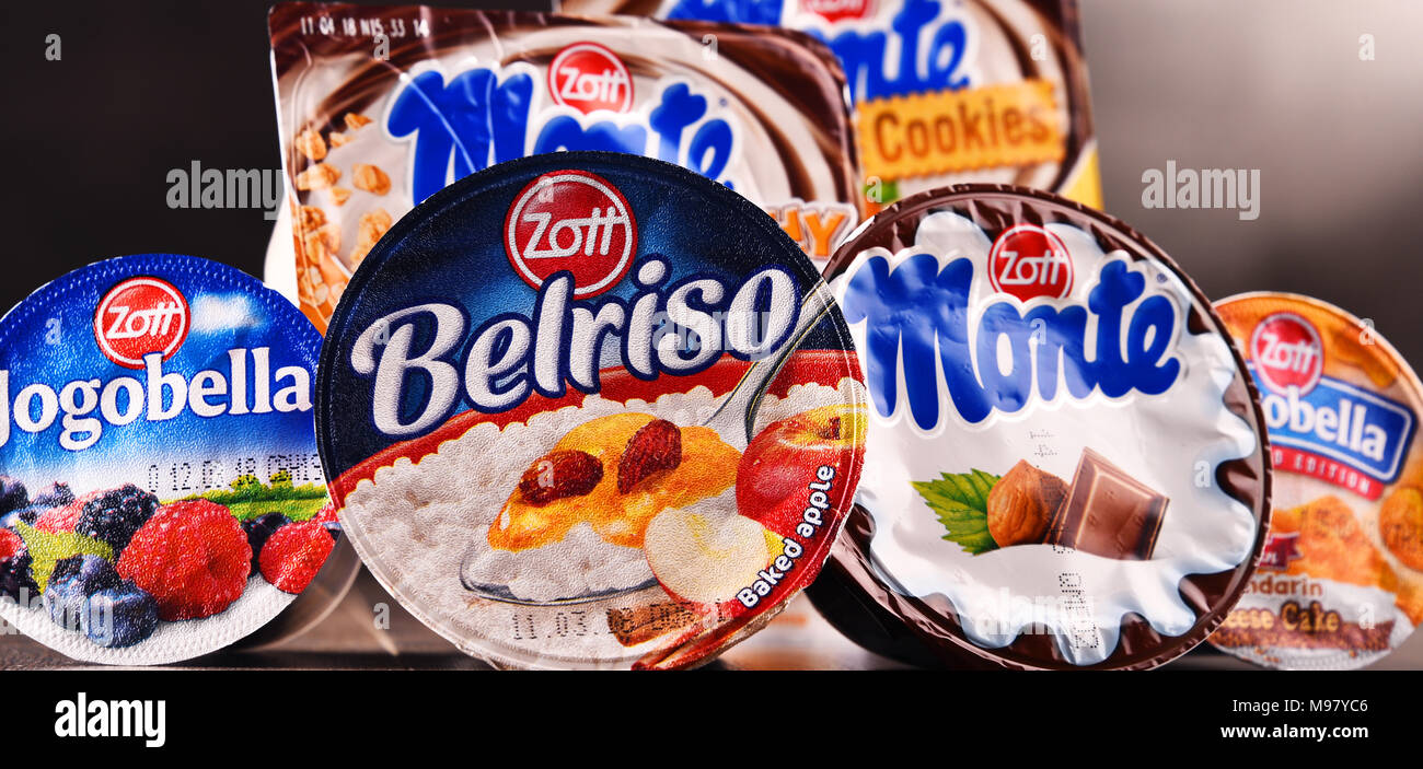 Zott yoghurt hi-res stock photography and images - Alamy