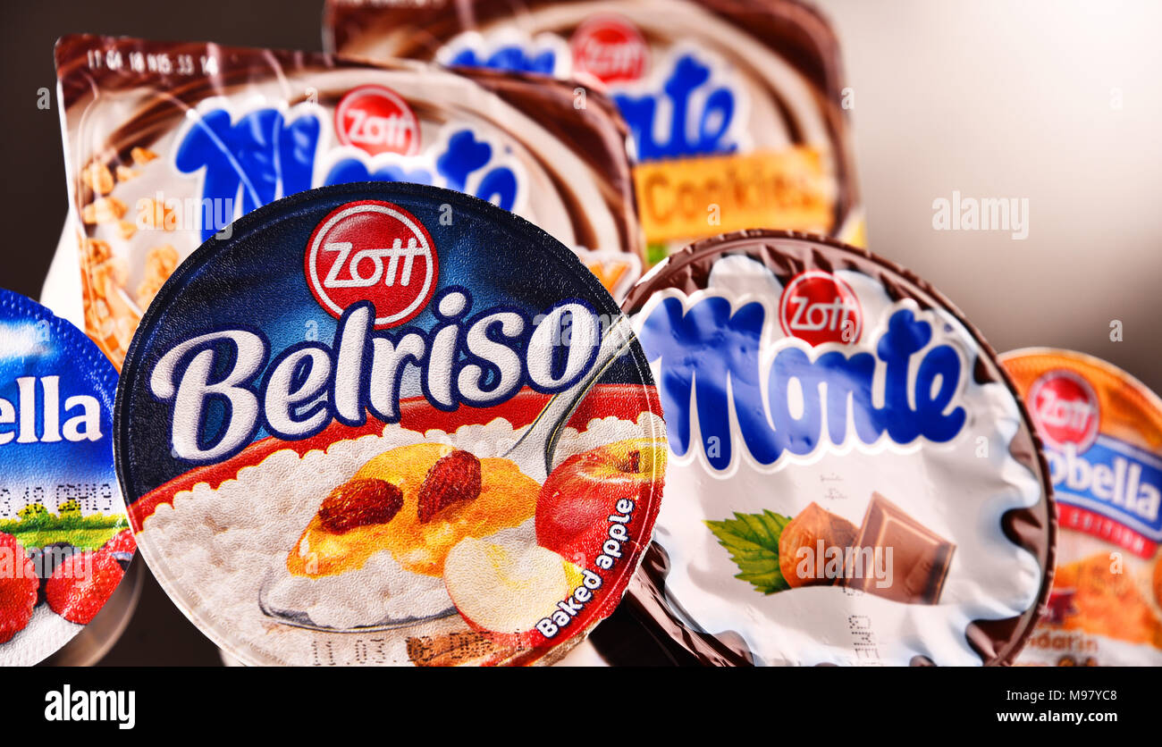 Zott yoghurt hi-res stock photography and images - Alamy