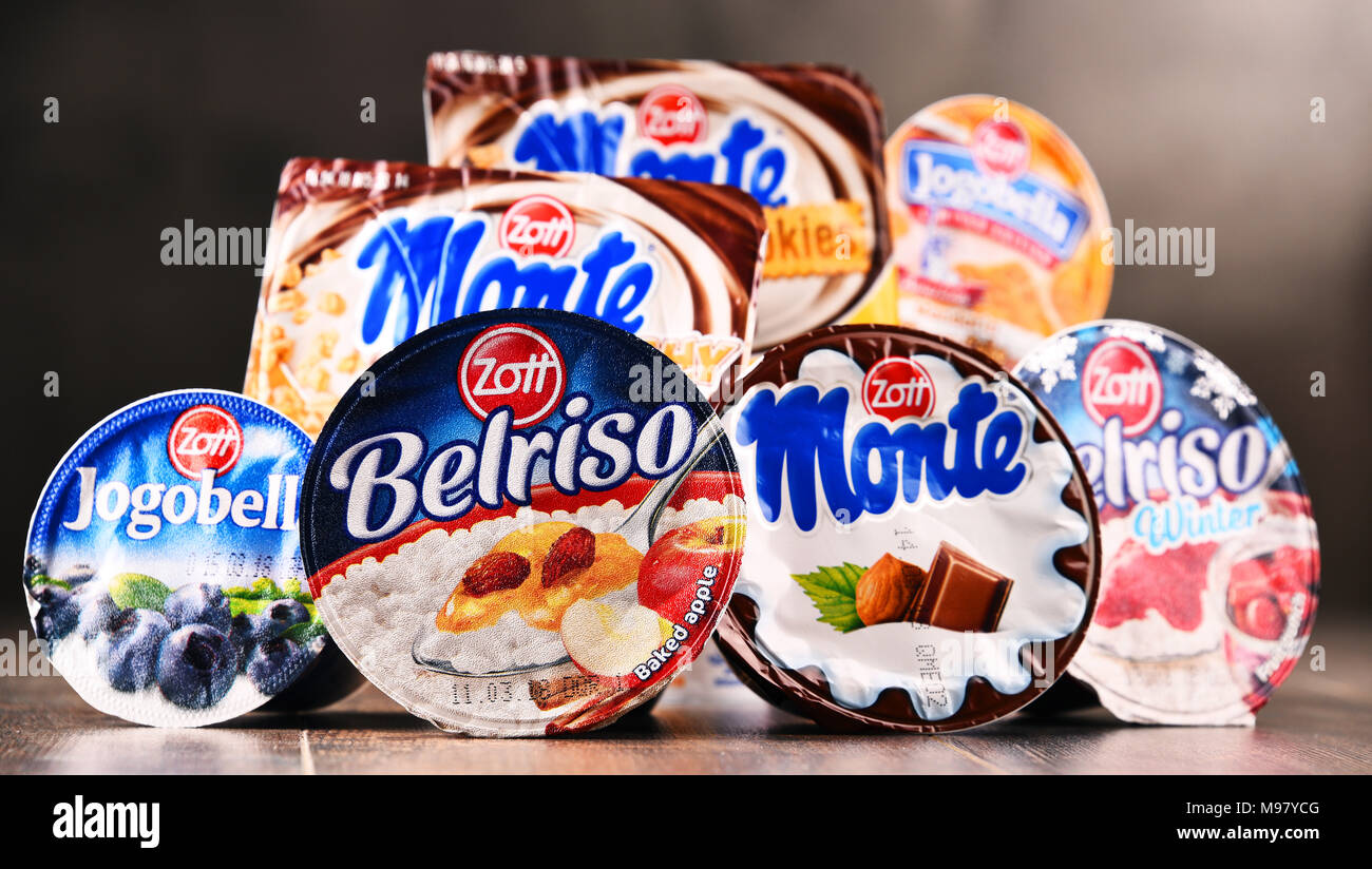 Zott yoghurt hi-res stock photography and images - Alamy