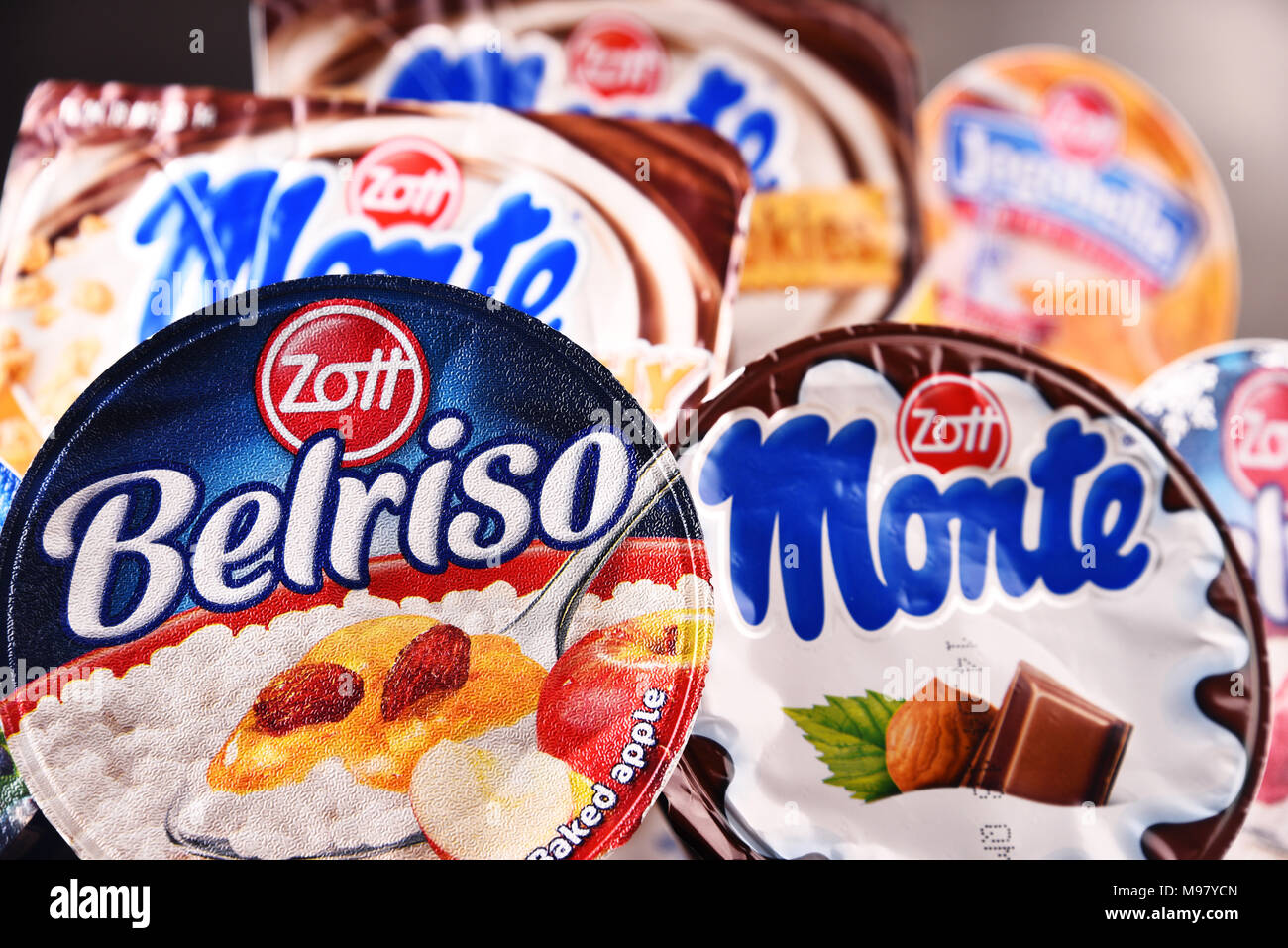 Zott yoghurt hi-res stock photography and images - Alamy