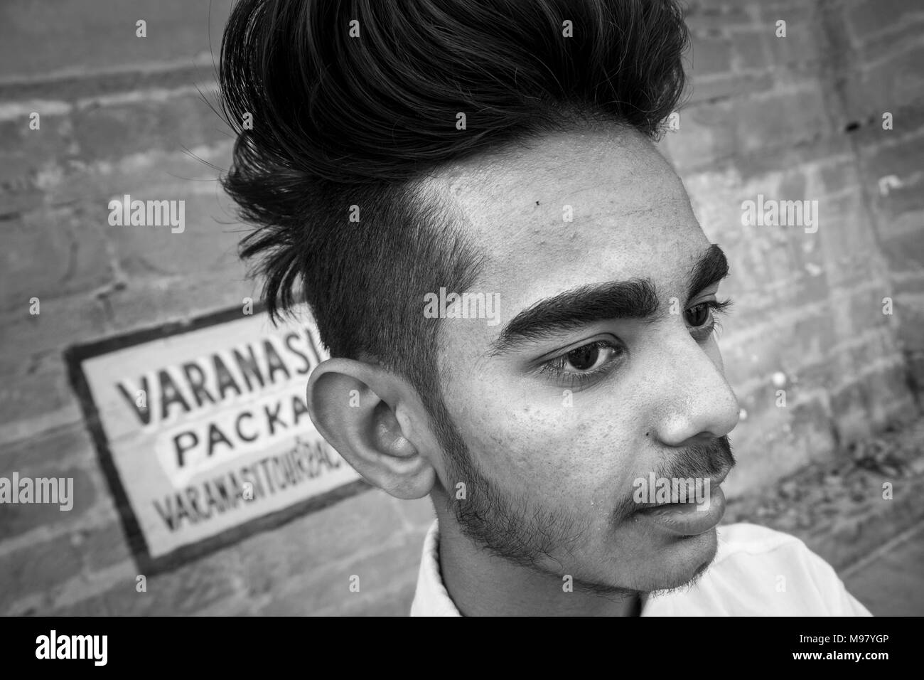 India, Varanasi, portrait Stock Photo - Alamy