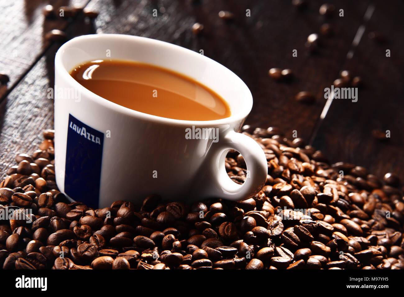 Lavazza Coffee Stock Photos & Lavazza Coffee Stock Images - Alamy
