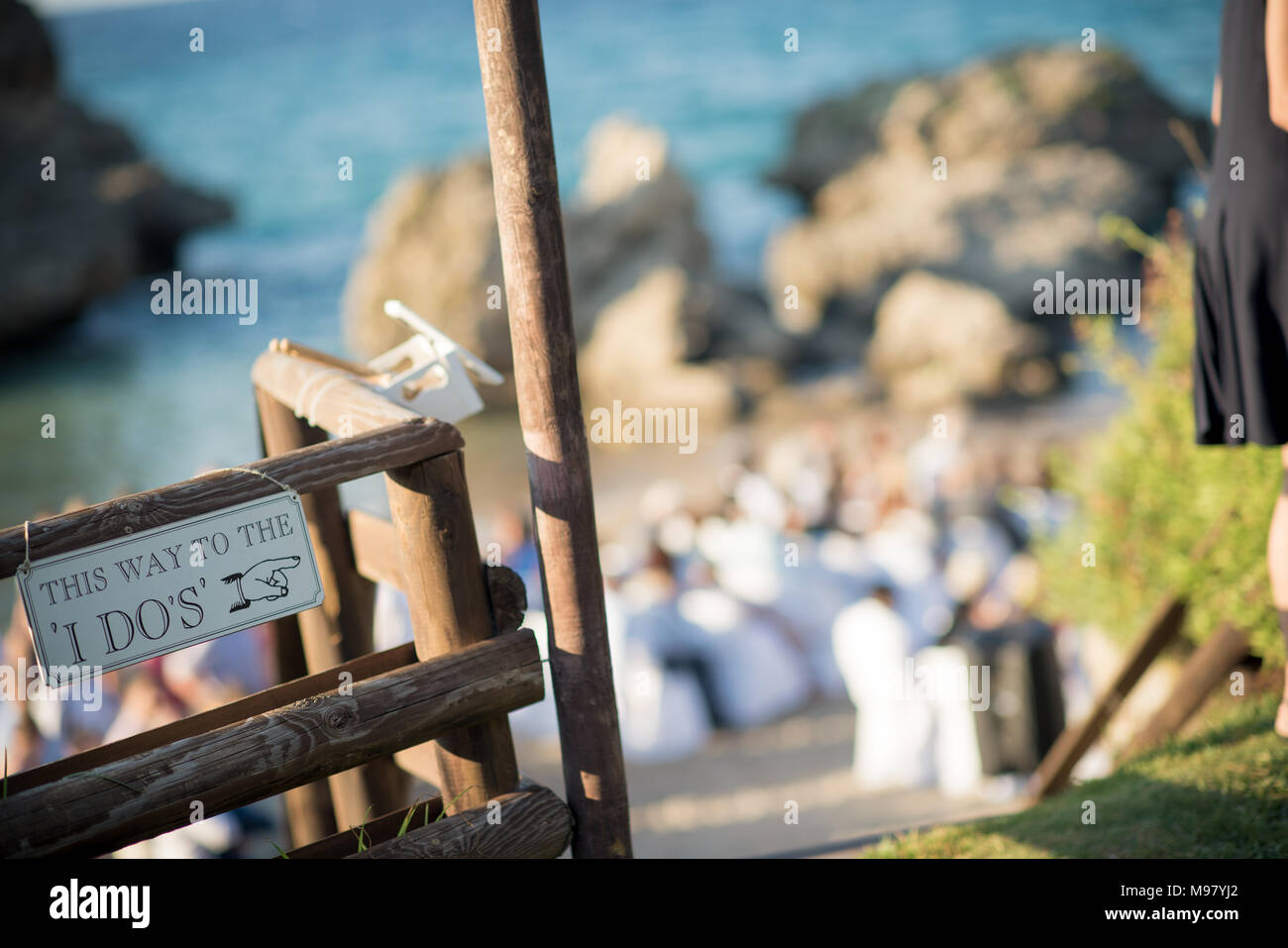 Memorable signs for an unforgettable wedding Stock Photo - Alamy
