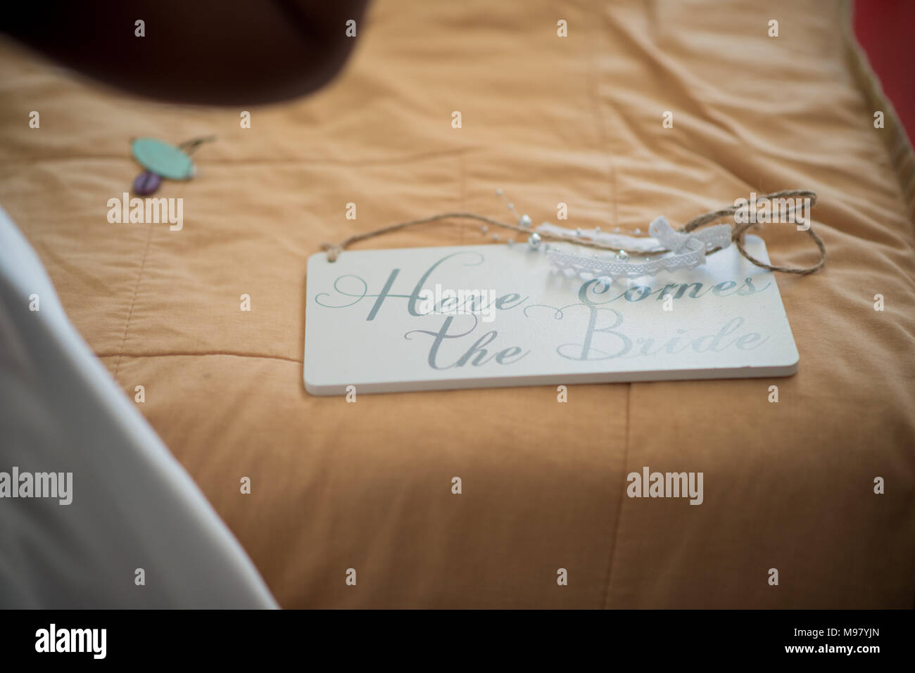 Memorable signs for an unforgettable wedding Stock Photo - Alamy