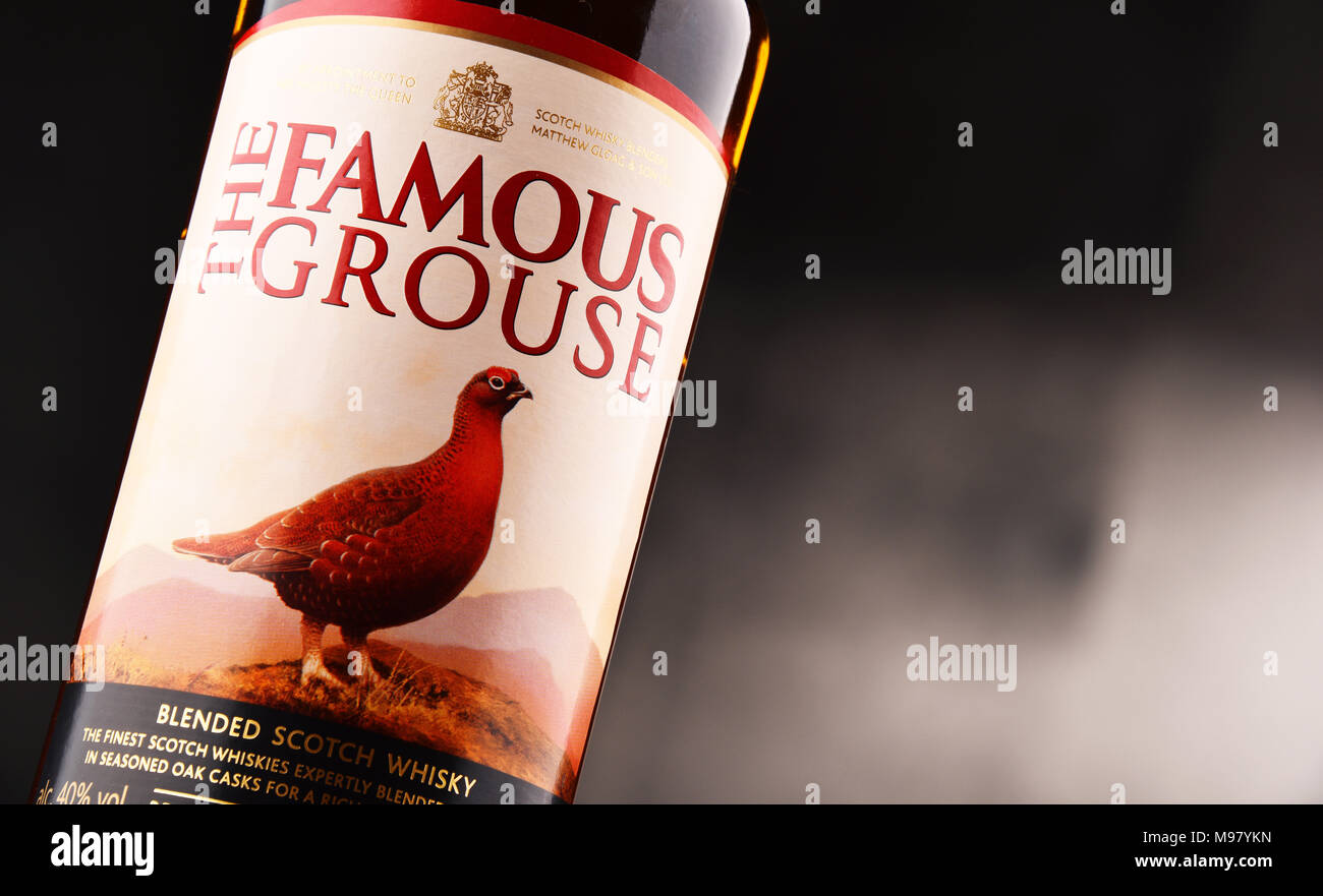 Logo of the famous grouse whisky hi-res stock photography and images ...