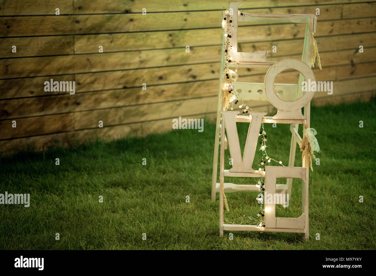 Memorable signs for an unforgettable wedding Stock Photo - Alamy