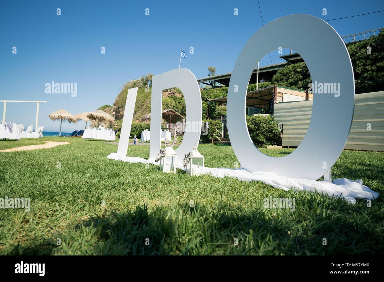 Memorable signs for an unforgettable wedding Stock Photo - Alamy