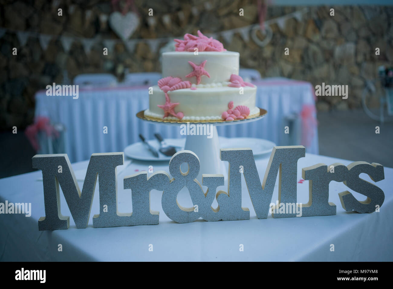 Memorable signs for an unforgettable wedding Stock Photo - Alamy