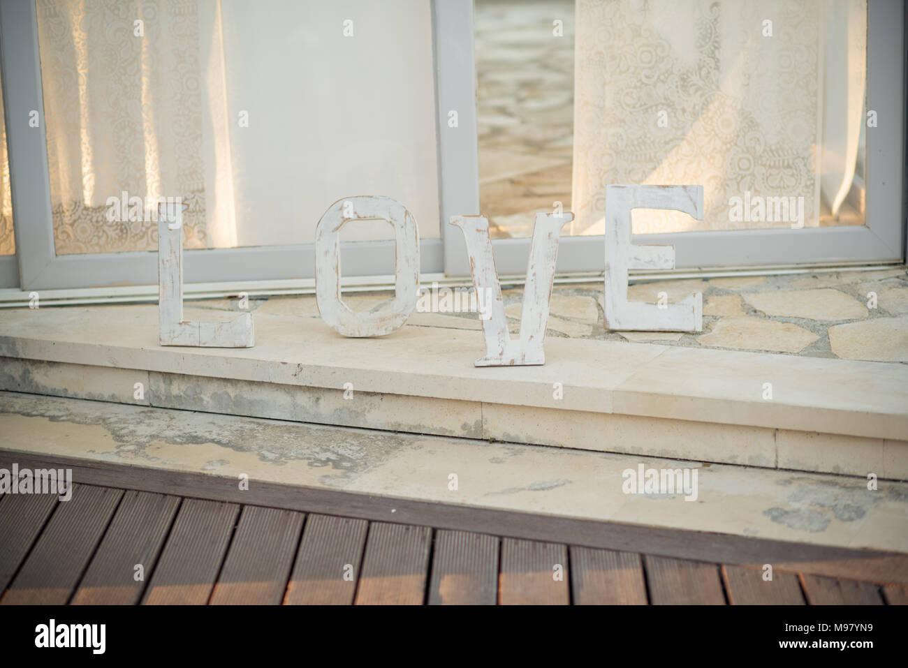 Memorable signs for an unforgettable wedding Stock Photo - Alamy