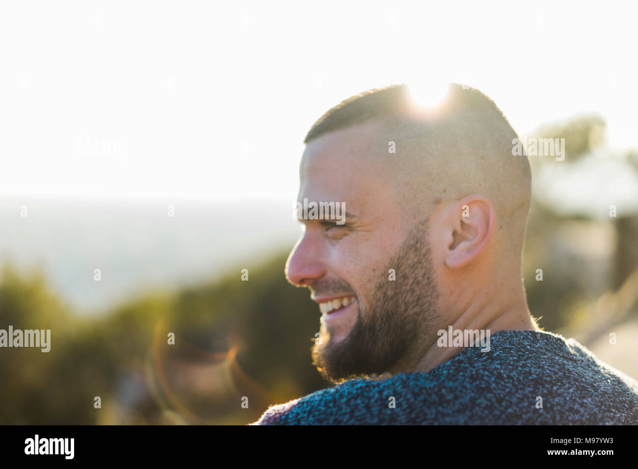 Backlight profile hi-res stock photography and images - Alamy