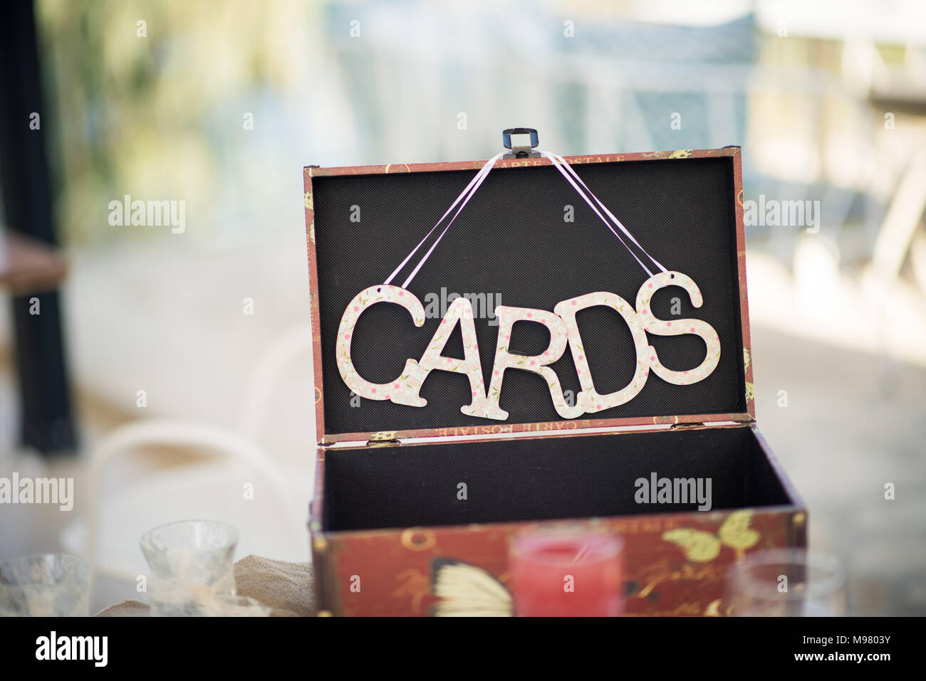 Memorable signs for an unforgettable wedding Stock Photo - Alamy