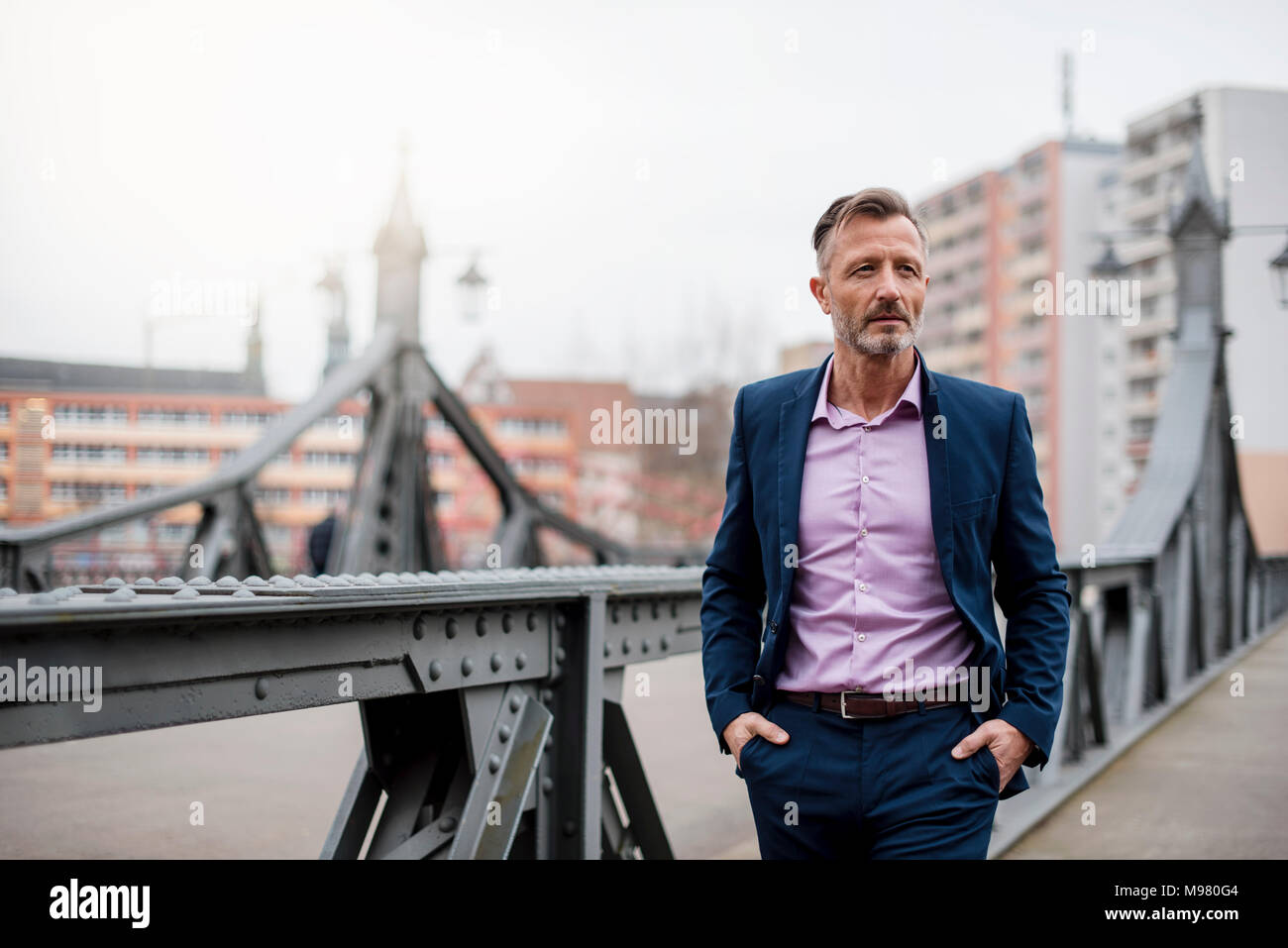 Mature stylish businessman wearing hi-res stock photography and images ...
