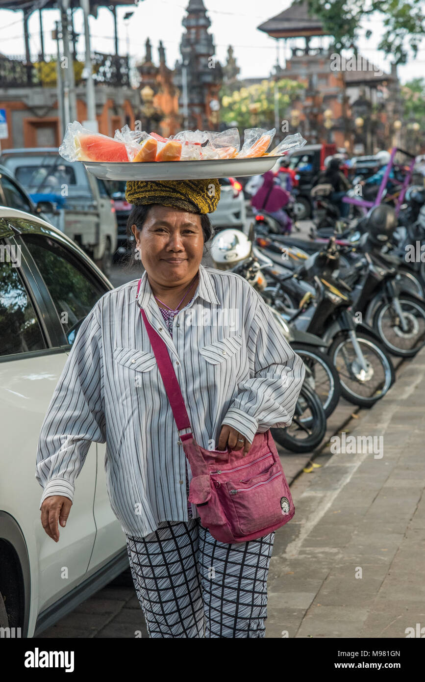 Daily life on Bali Indonesia Stock Photo - Alamy