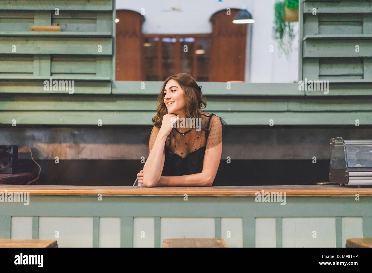 Old counter hi-res stock photography and images - Alamy