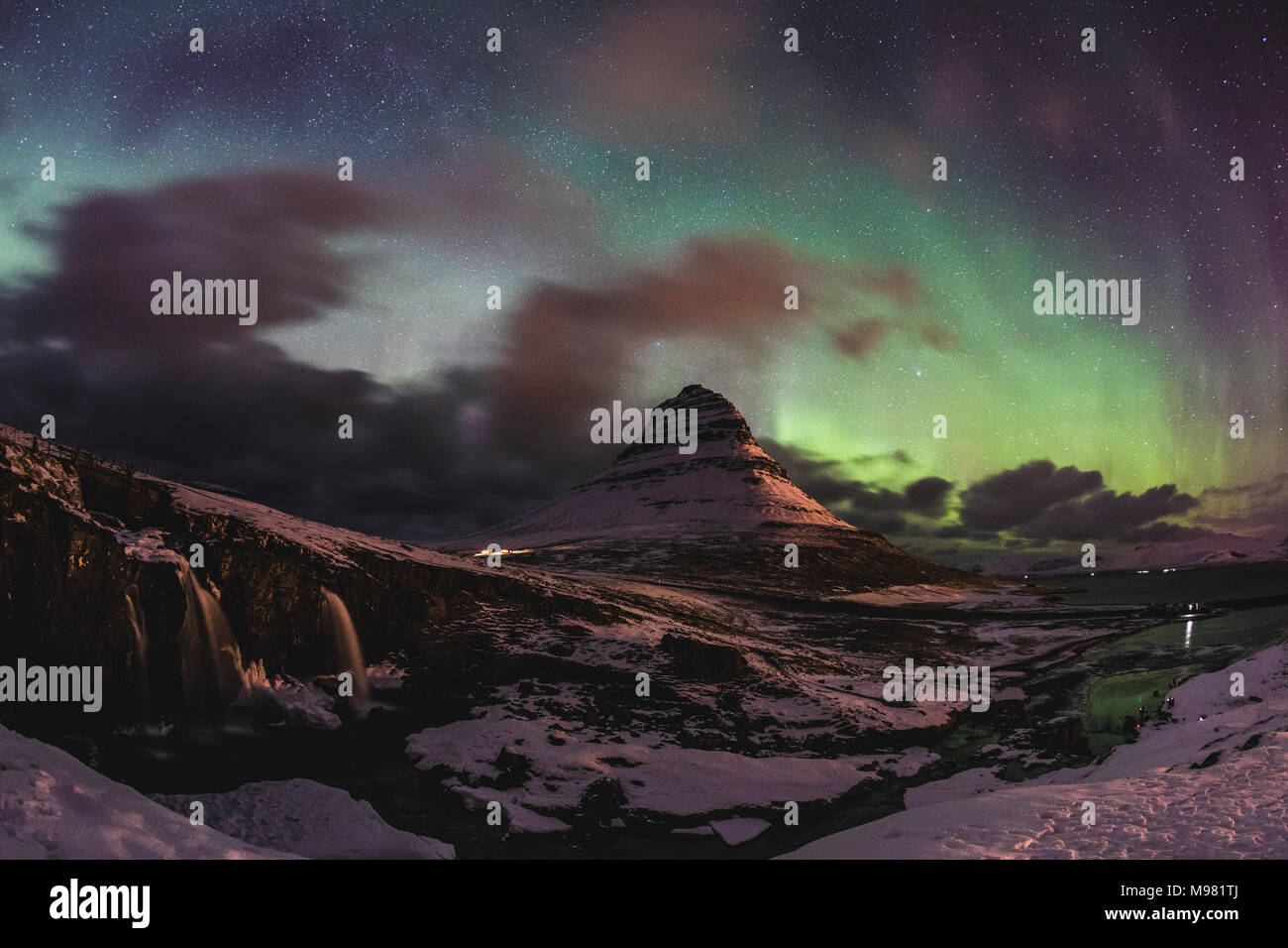 Polar night iceland hi-res stock photography and images - Alamy