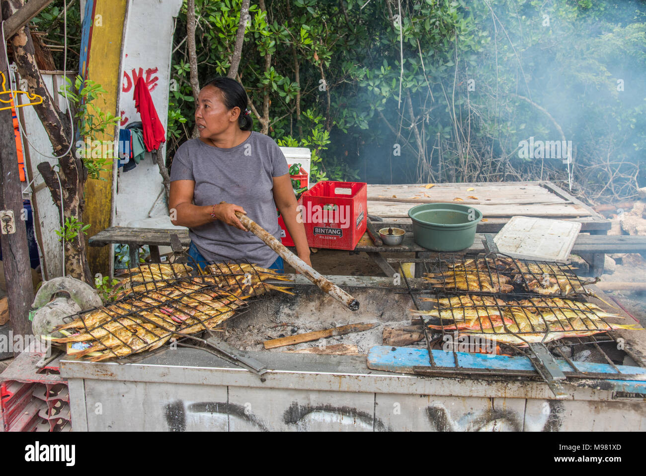Daily life on Bali Indonesia Stock Photo - Alamy