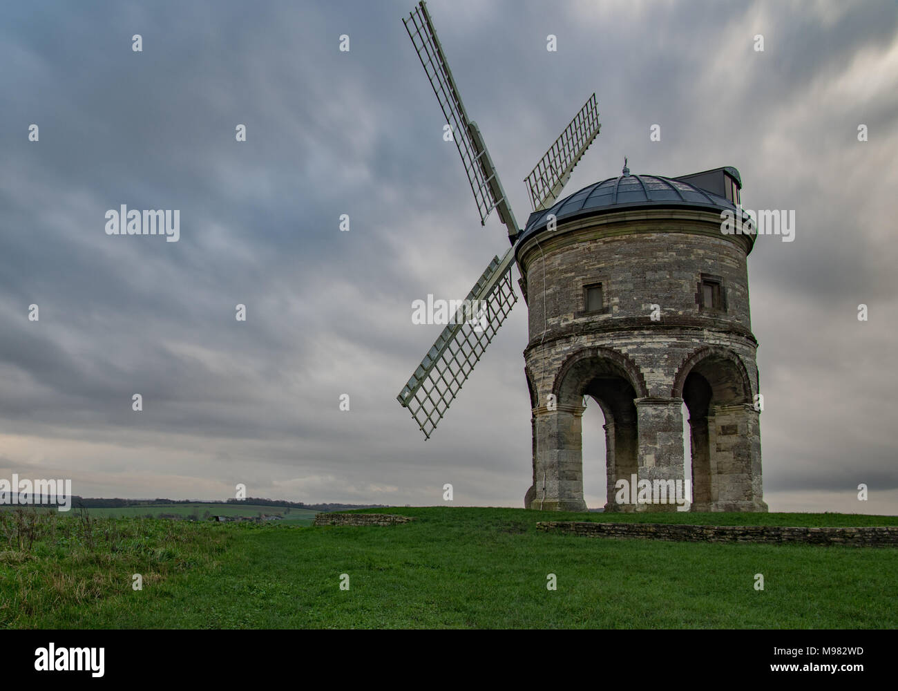 Chesterton windmill, stands overlooking the village of Chesterton. The ...