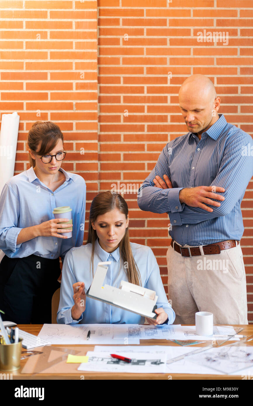 Team of architects architectural model hi-res stock photography and ...