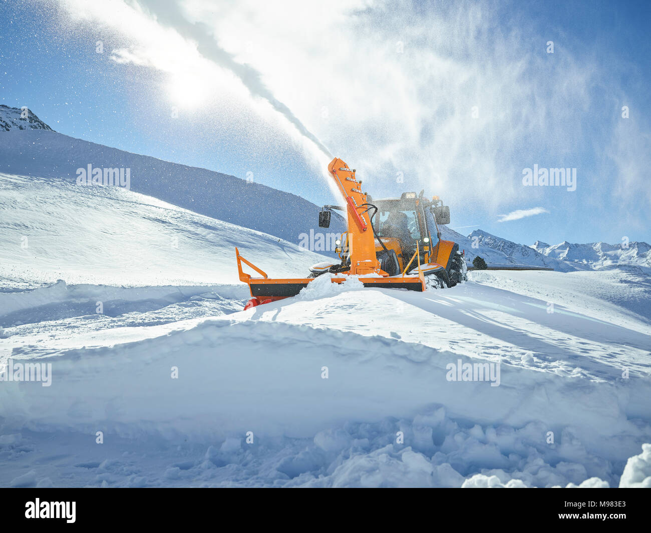 Snowblower hi-res stock photography and images - Alamy