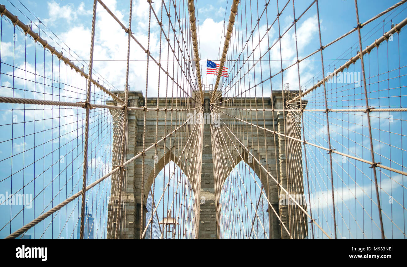 Bridge cables close up hi-res stock photography and images - Alamy