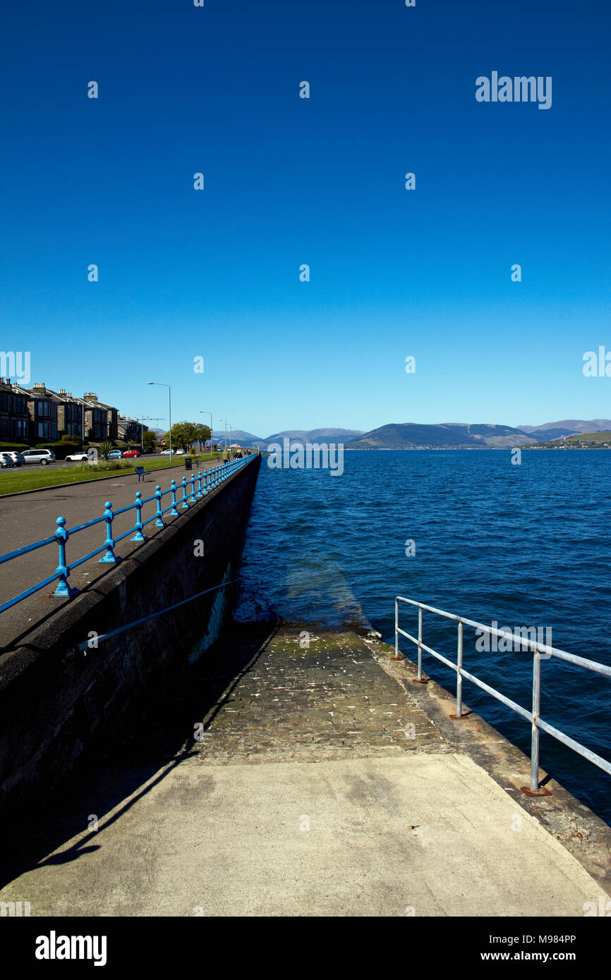 Greenock River Clyde & Landmarks Scotland Stock Photo - Alamy
