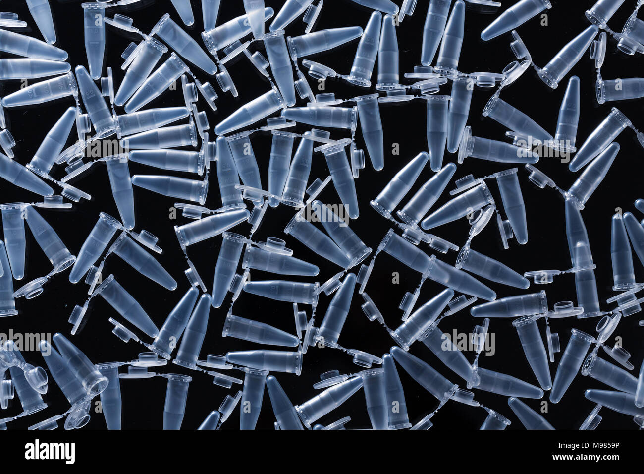 Background of the PCR tubes PCR Tubes on black background Stock Photo ...