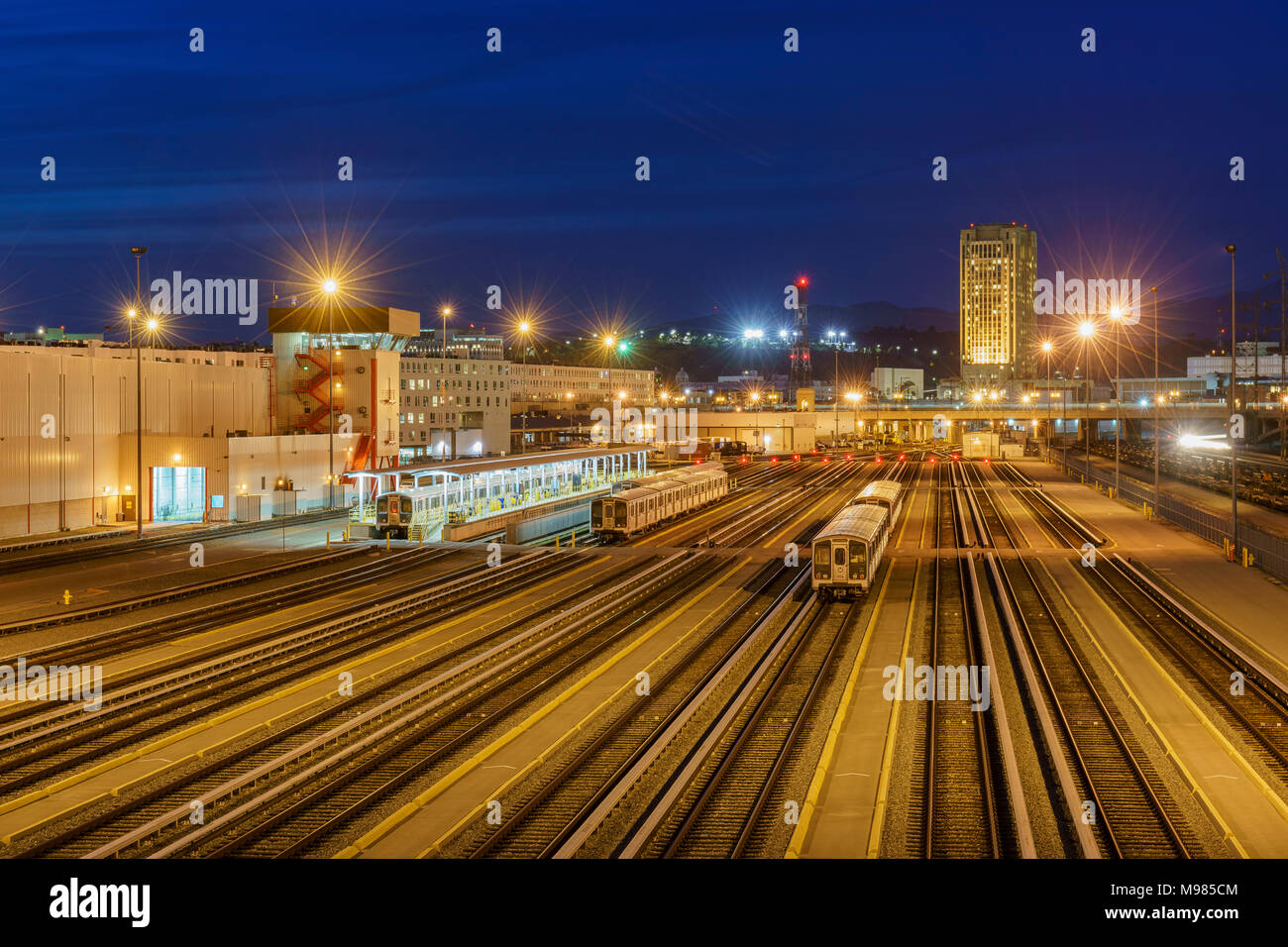 Los angeles metro train hi-res stock photography and images - Alamy